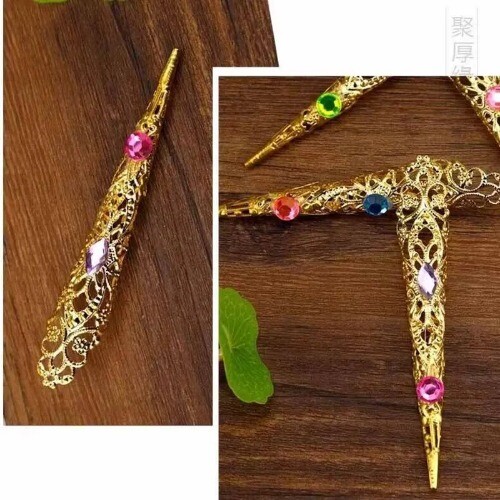 Armor Covers Women Ancient Chinese Nail Armor Cover Cosplay Hanfu ...