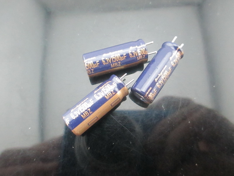 50pcs RUBYCON MBZ 1500mfd 6.3V 1500UF 8*20mm electrolytic Capacitor | eBay