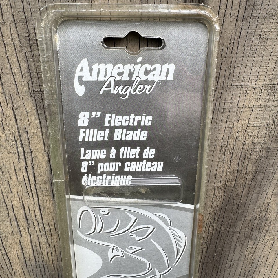 8" Replacement Serrated Fillet Blade All American Angler Electric ...