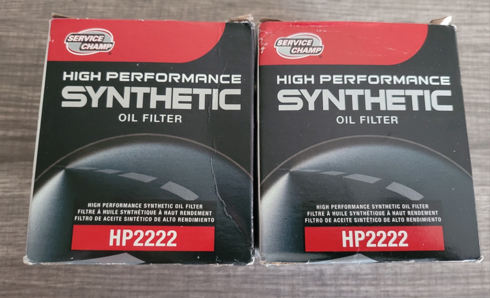 SERVICE-CHAMP HP2222 - Cross reference oil filters