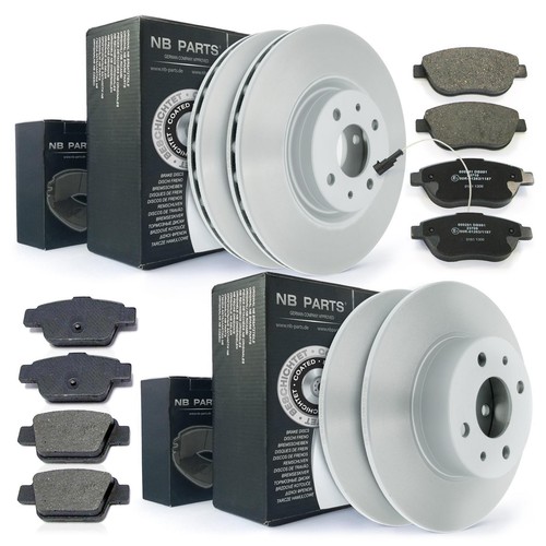 Bremsscheiben Bremsbeläge vorne hinten für Fiat Bravo II Stilo Lancia ...