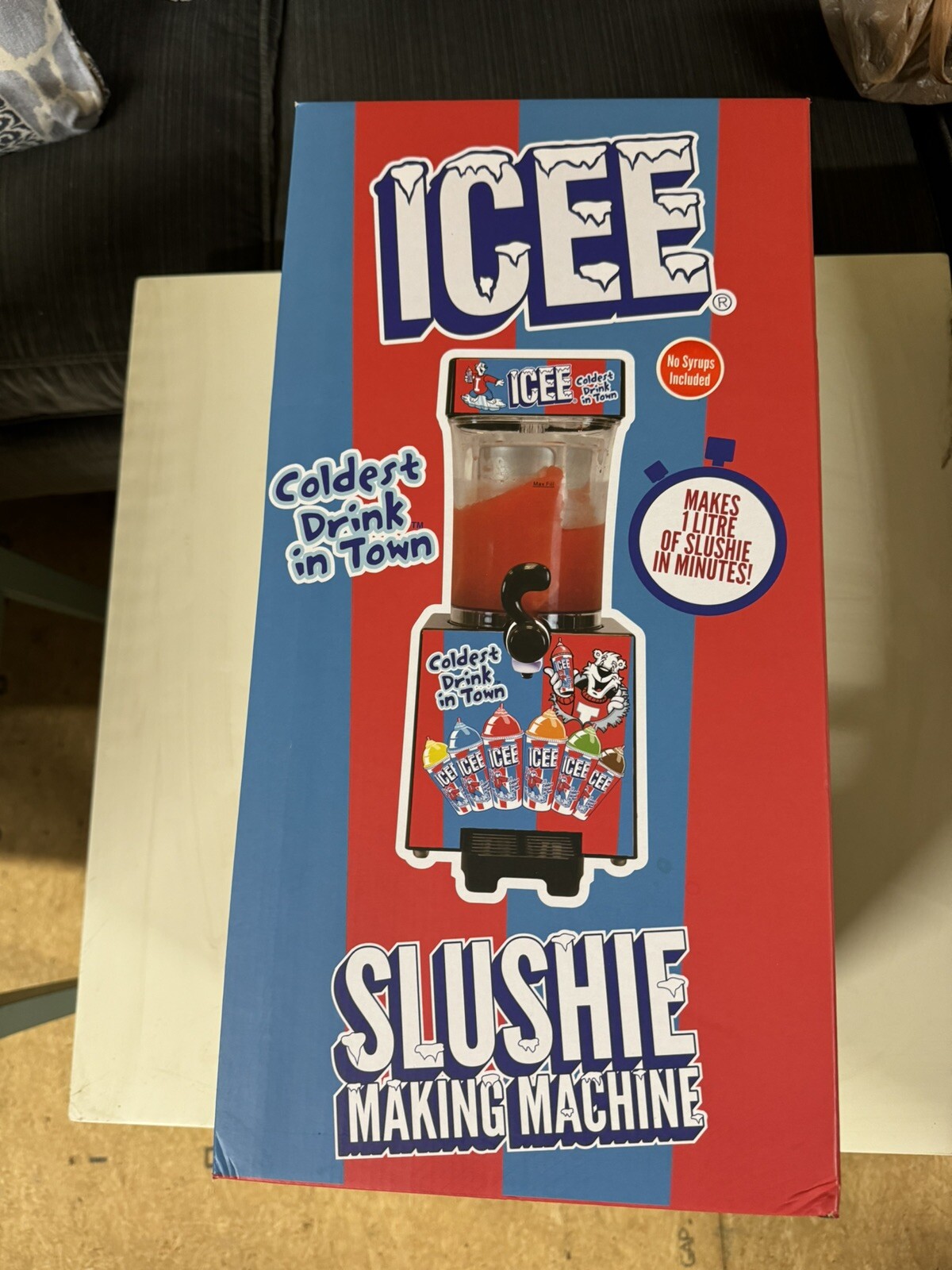BRAND NEW ISCREAM ICEE SLUSHIE SLUSH DRINK MAKING MACHINE COUNTER-TOP ...