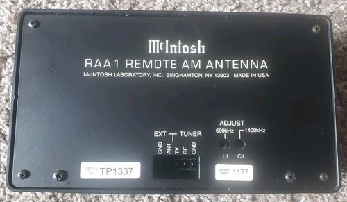 McIntosh Laboratories RAA1 Remote AM Antenna with Cable | eBay