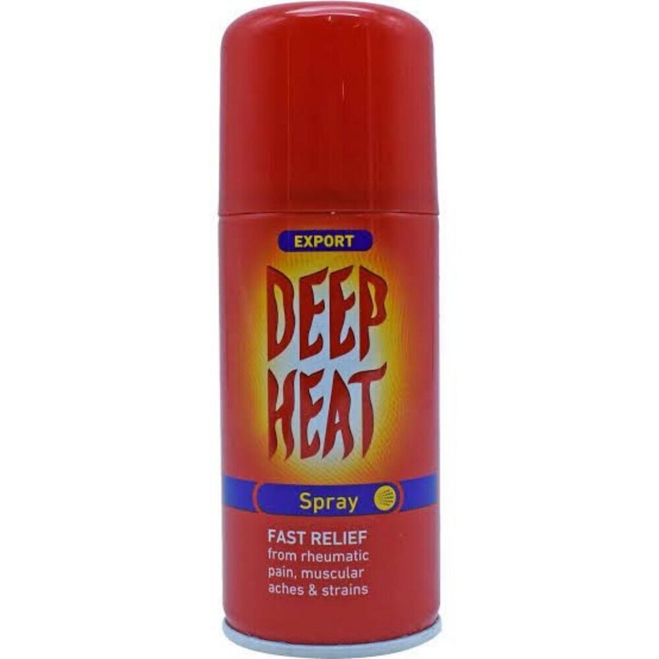 Deep Heat Spray Fast Pain Relief 150 ml Muscular Pain Joint Pain | eBay