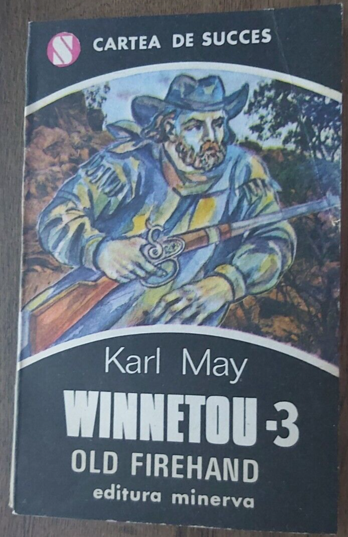Romanian book OLD Firehand by Karl May | eBay