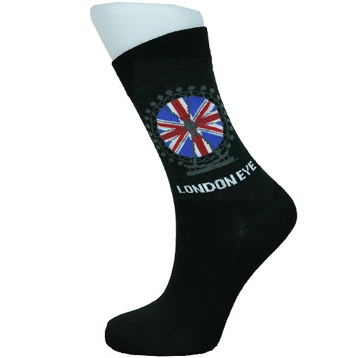 Union Jack Vintage London Bus Big Ben Unisex Cotton Calf Novelty Fun ...