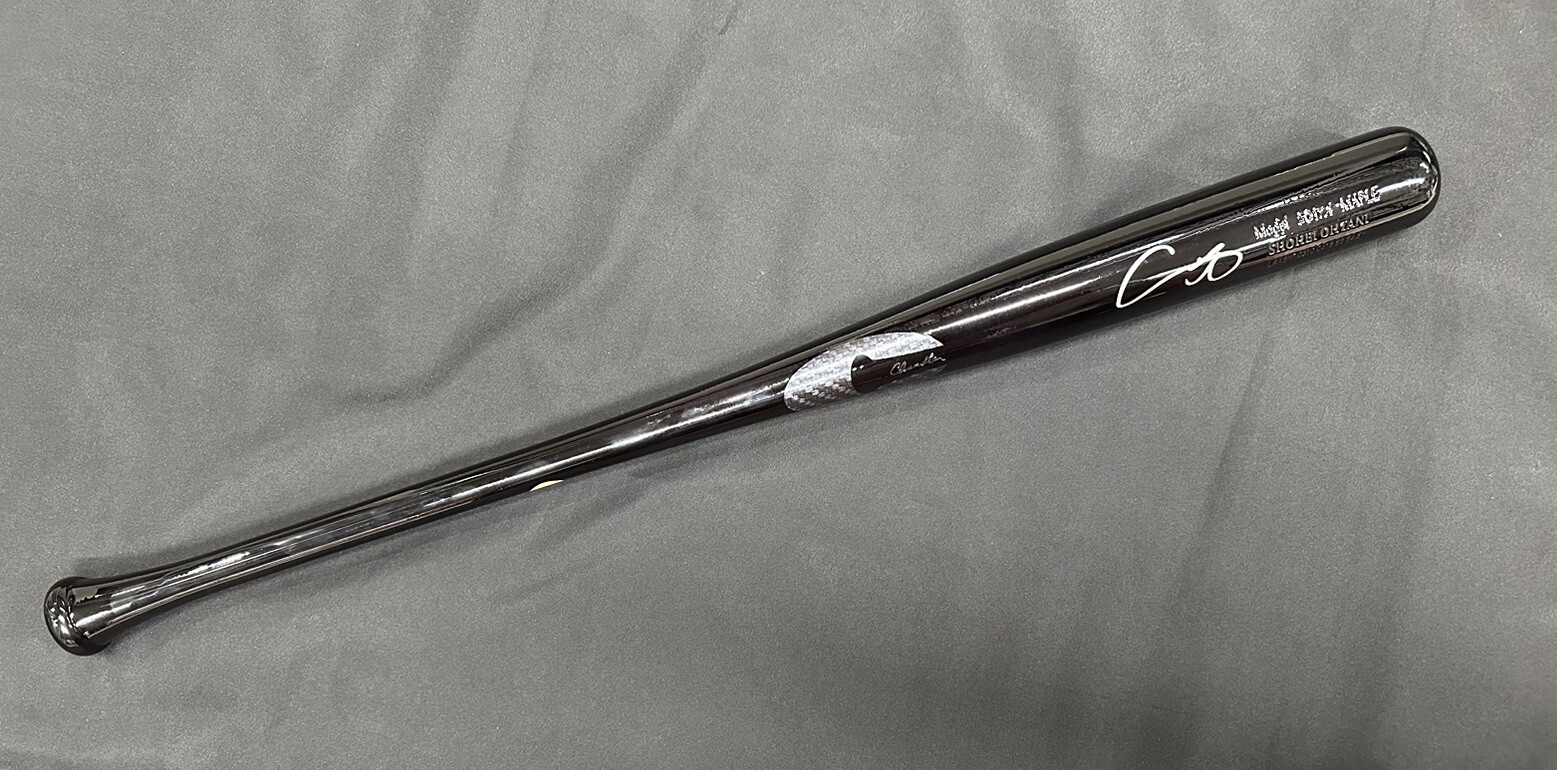Shohei Ohtani Signed Chandler Dodgers Game Model Bat MLB Holo Fanatics ...