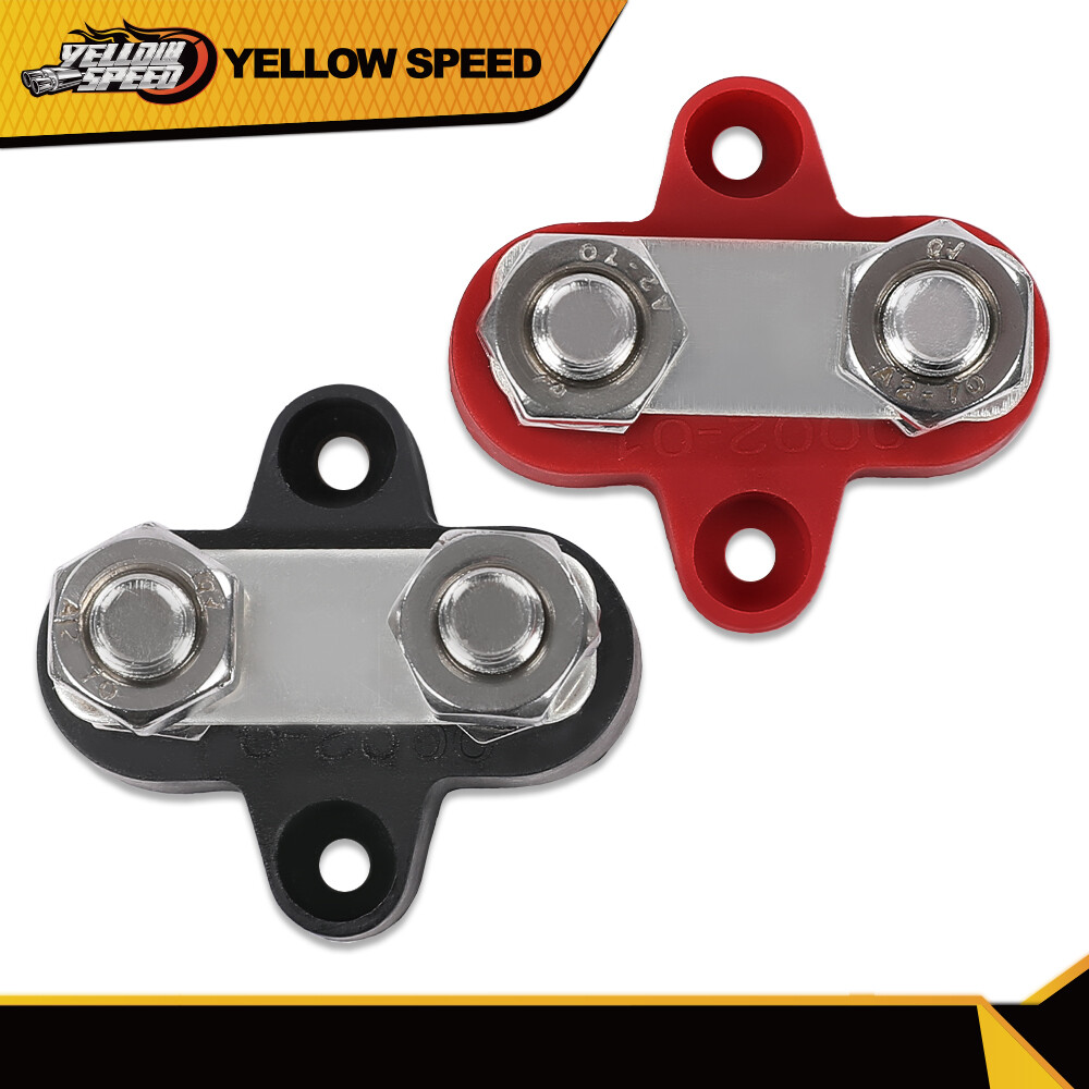 DC 48V Bus Bar 5/16" Heavy Duty Positive Power Distribution Studs ...