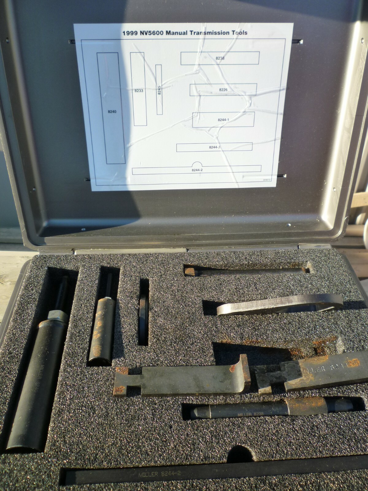 NV5600 Miller Special tools kits and other basic tools RAM 5.9L Diesel ...