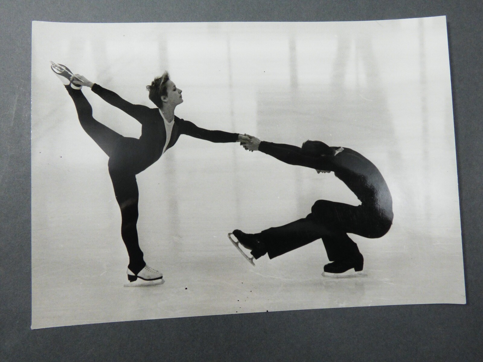 Figure Skating Photography Black And White