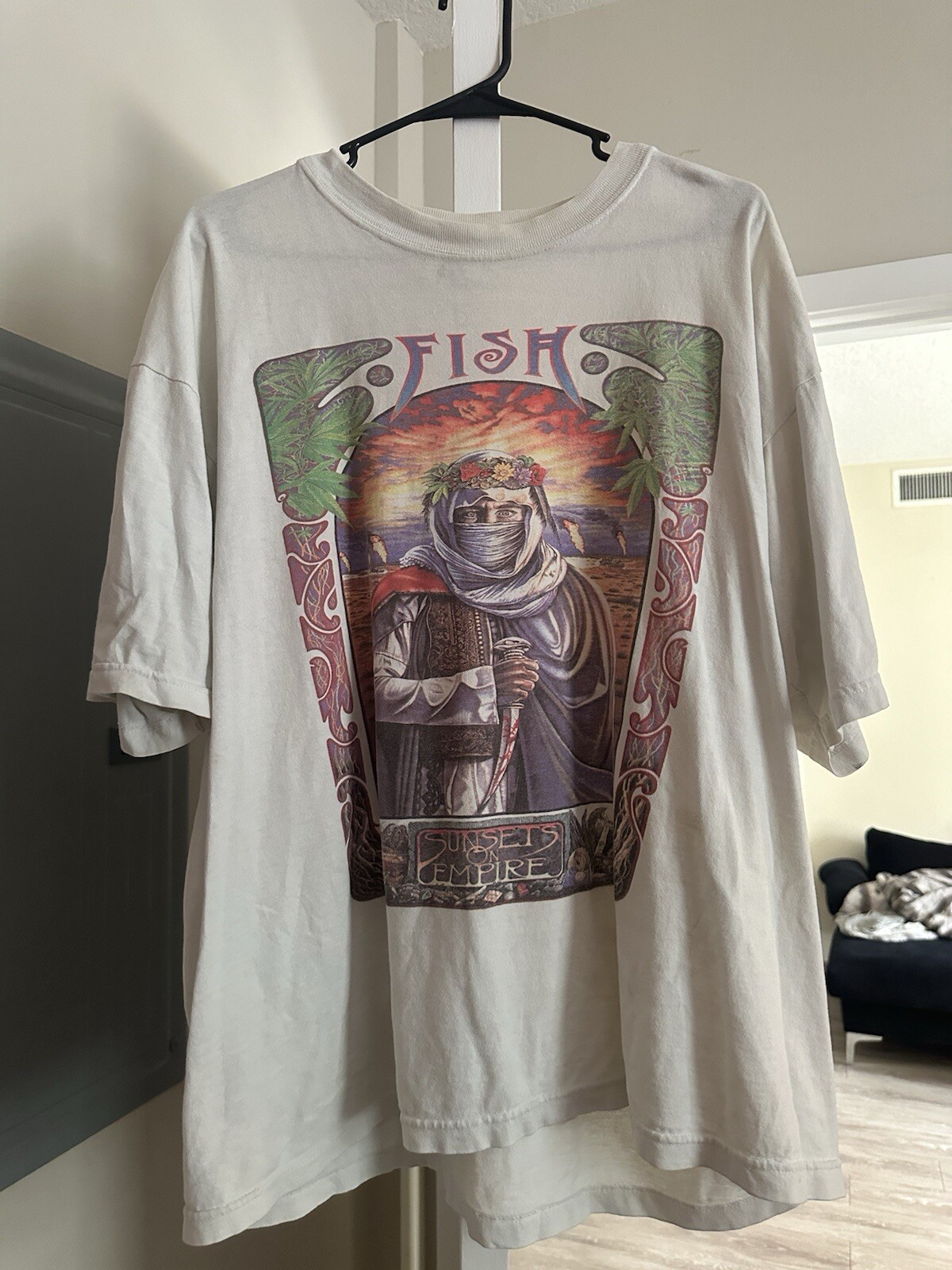 1997 Fish North American Tour Phish Double Sided Indi… - Gem