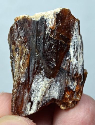 88 Carat Fluorescent Amber Calcite aka Root Beer Calcite from ...