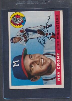 1955 Topps #149 Ray Crone Braves EX *2499 | eBay