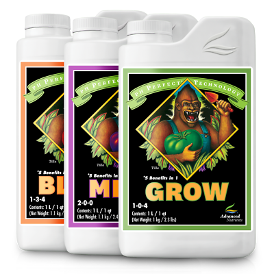 Advanced Nutrients New Micro Grow Bloom Base pH Perfect 3 Part | eBay