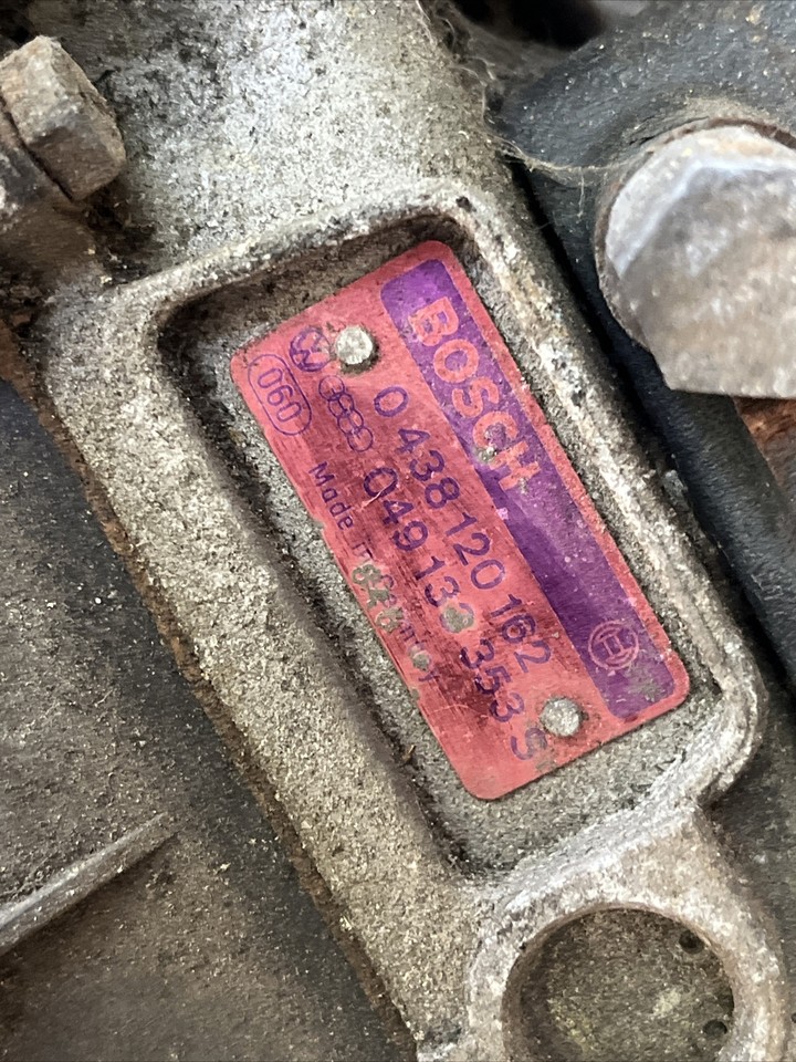 VW CABRIOLET RABBIT GTI MK1 JETTA OEM BOSCH FUEL DISTRIBUTOR AIR FLOW ...