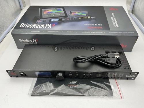 DBX DriveRack PA2 Complete Loudspeaker Management System Black (NEW Open Box) | eBay