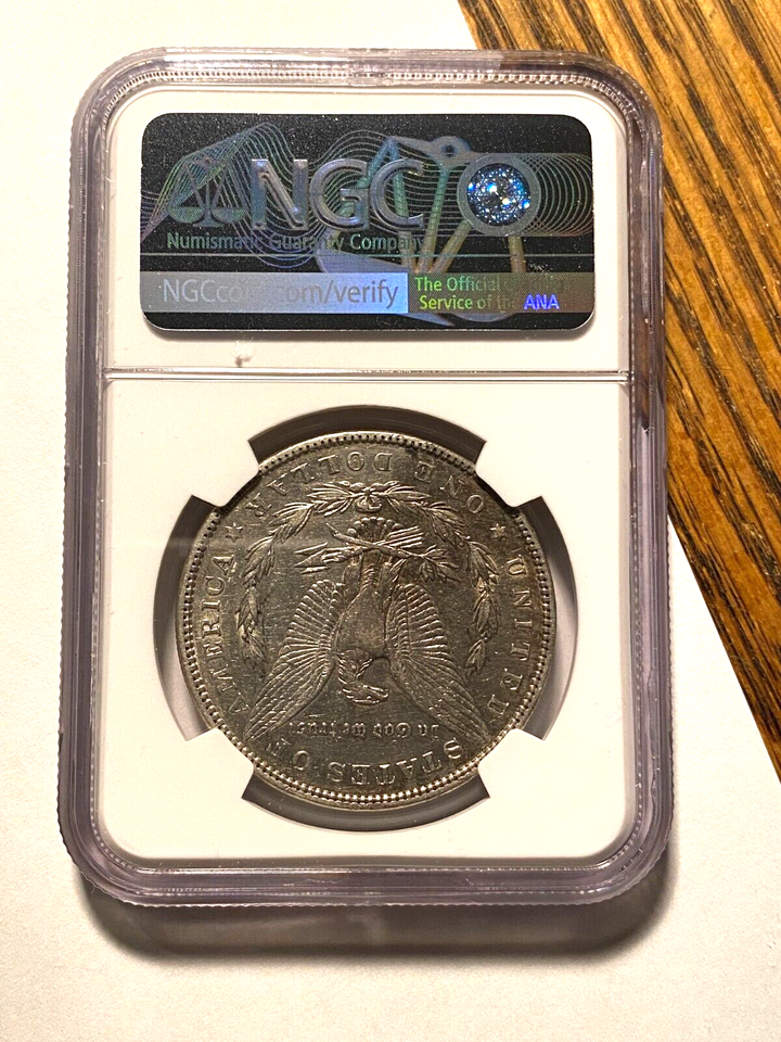 #A4550,Morgan Silver Dollar NCG 1893 P Key Date Vam 4 Top 100 DDO Stars ...