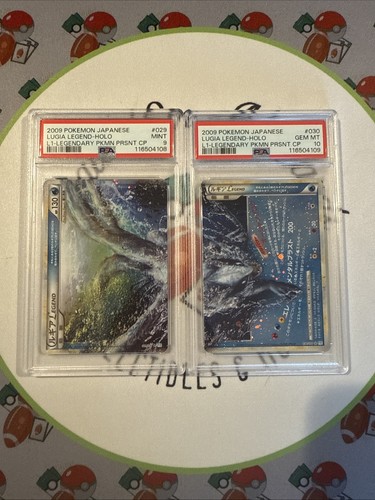 PSA 10 & PSA 9 Sequential Set Legend 1st ED 029 030 Soul Silver Japanese Pokemon | eBay