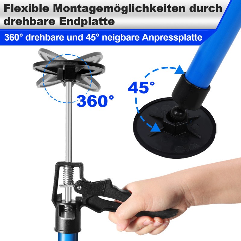 2X ADJUSTABLE DRYWALL PLASTERBOARD BUILDER CEILING EASY SUPPORT PROPS ...