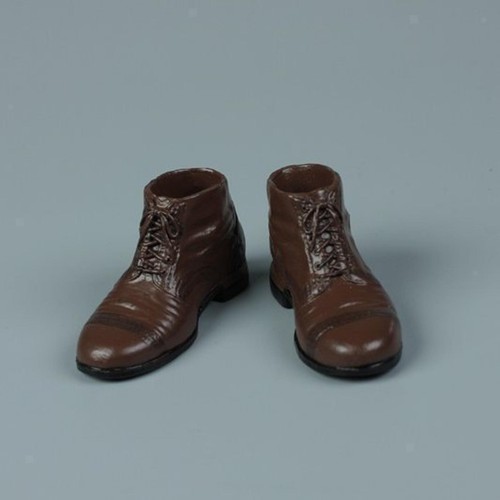 1/6 Male Figure Shoes, Brown Model Mini Footwear, Doll Dress 12 inch ...