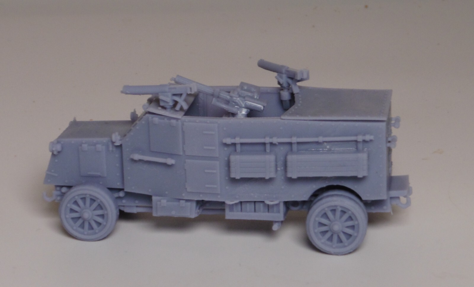 28mm 1/56 3D RESIN printed WWI British Pierce-Arrow Armoured AA Lorry ...