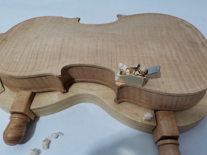 Yinfente Violin Making tool flat bottom Brass Planes luthier ...