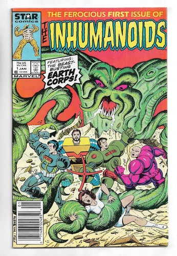 The Inhumanoids #1 Marvel / Star Comics 1987 | eBay