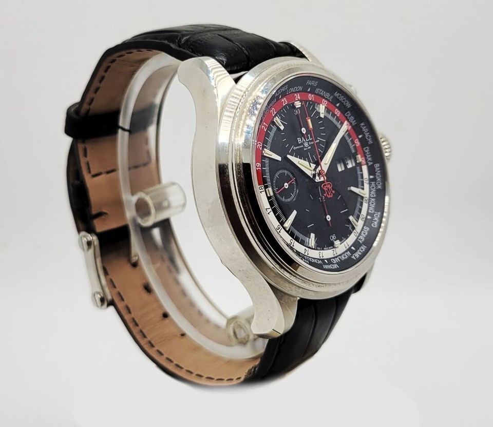 Ball Trainmaster World Time GMT Chronograph Day Date Automatic - BEST ...