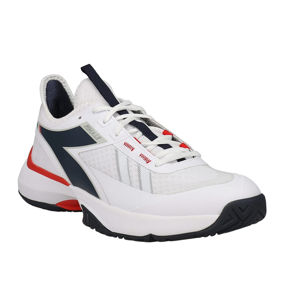 Diadora Finale Ag Tennis Mens White Sneakers Athletic Shoes 179359 ...