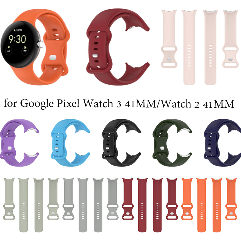 Silicone Strap Watch Band Strap For Google Pixel Watch 3 41mm 45mm ...