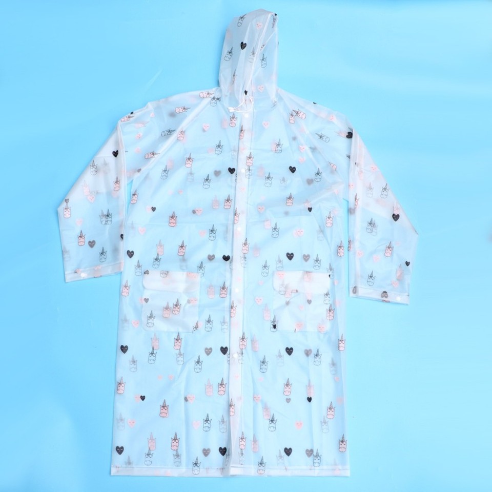 Printed Raincoat Raincoat Outdoor Waterproof Raincoat | eBay UK