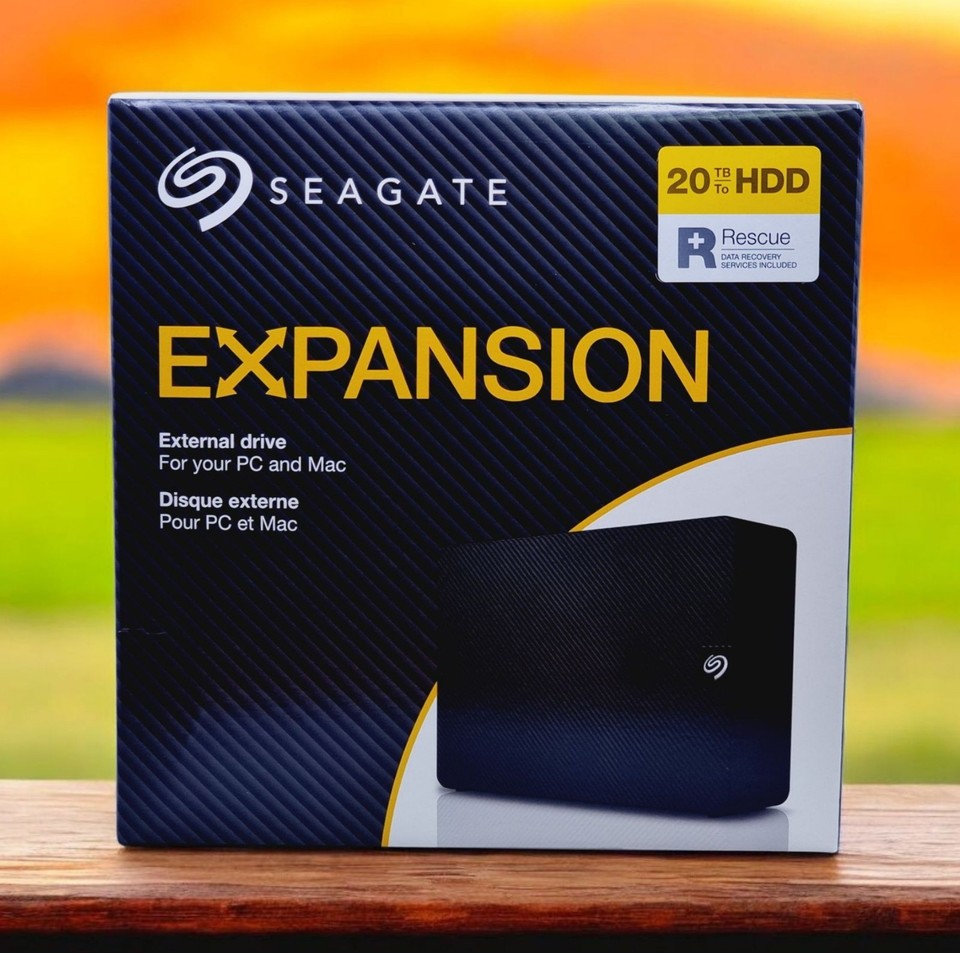 Seagate Expansion Desktop External Hard Drive 6TB USB 3.0 Black Sealed ...