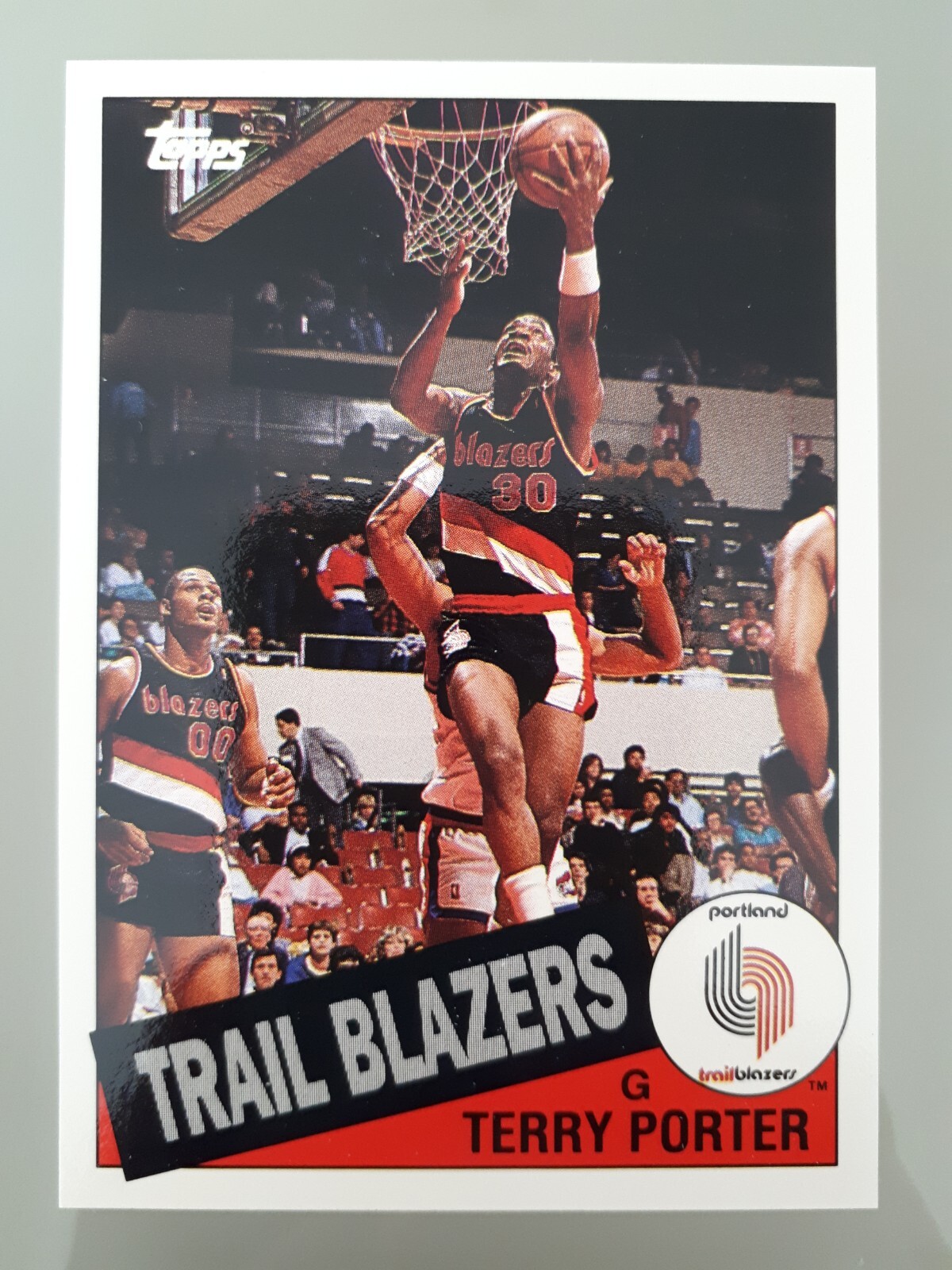 1992-93 Topps Archives 1985 Terry Porter Rookie #71 Portland Trail ...