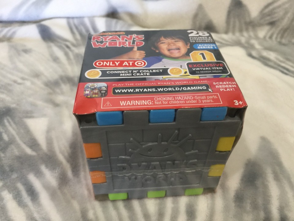 Ryan's World Connect N' Collect Mini Crate Mystery Surprise NEW T3 | eBay