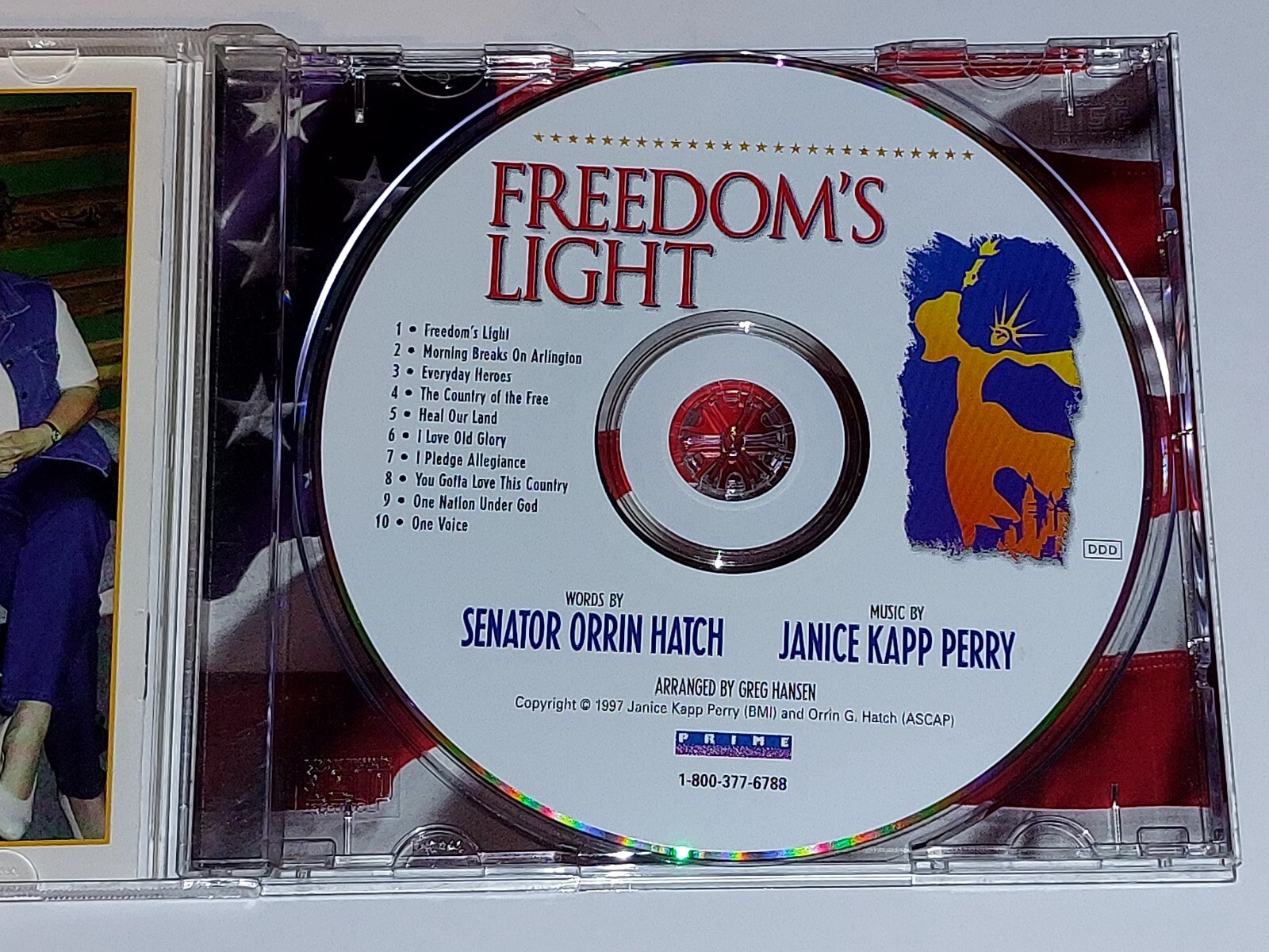 Freedom's Light CD LDS Mormon Janice Kapp Perry Patriotic Album USA ...