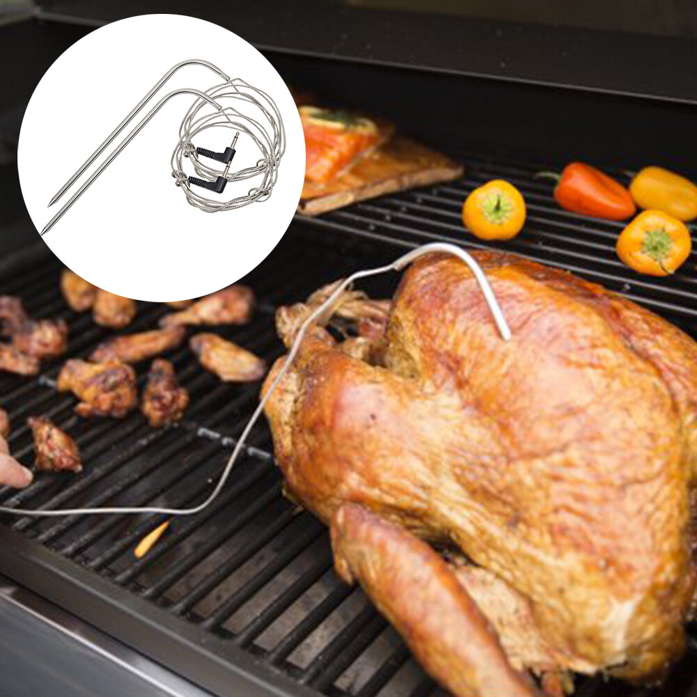 Stainless Steel 3.5 Mm Plug For Grilling Long Wire Durable Roast Meat ...