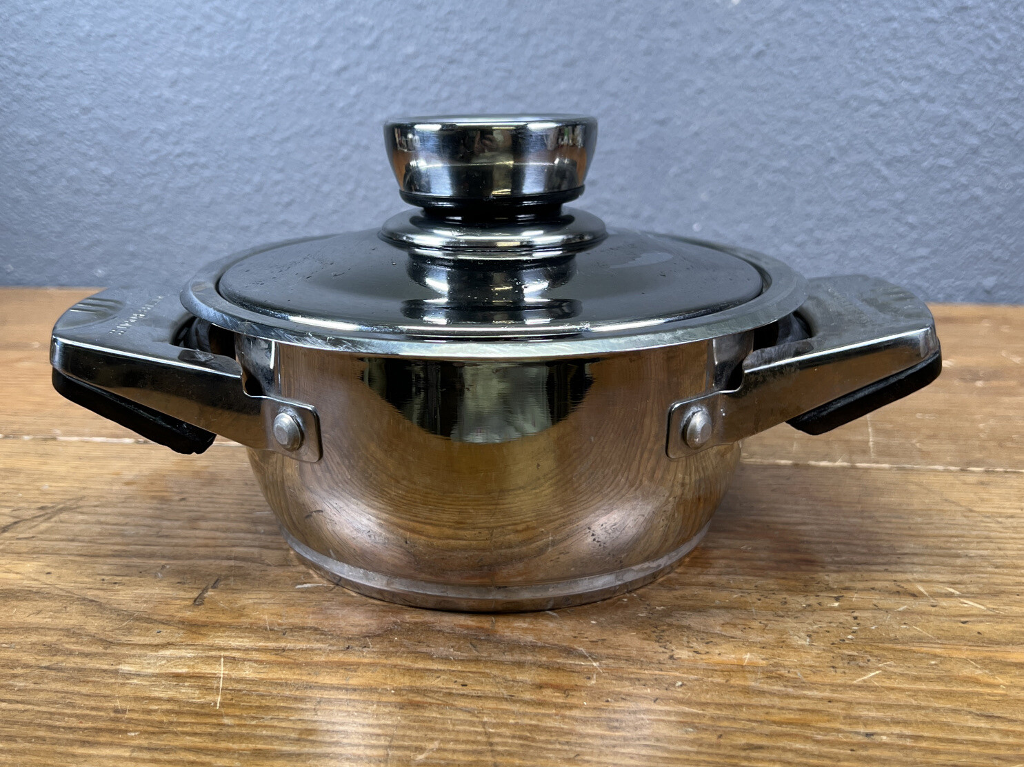 SWISSLER ROYAL Extra Starker Akkutherm Sanwich Boden Pan 1810 Edelstahl ...
