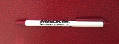 Official Mackie Pen, Vintage from 25 years ago,acquired at NAMM ...
