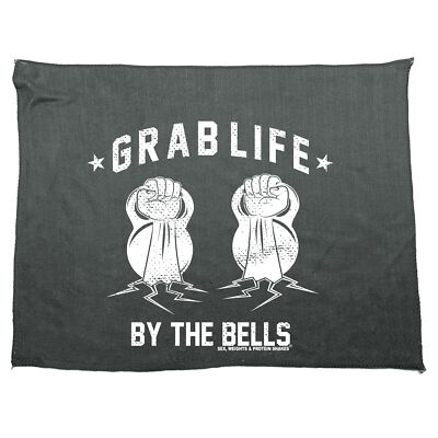Swps Grab Life By The Bells - Novelty Tea Towel cleaning cloth Dish ...