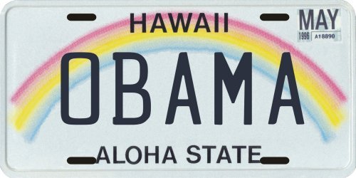 Barack Obama President Hawaii License plate | eBay