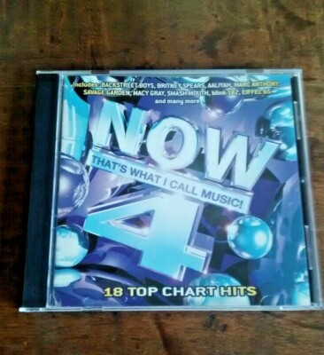 Now That's What I Call Music! 4 New Jewel Case & Front Album Cover ONLY ...