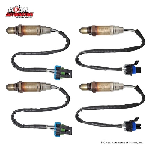 Set of 4 Bosch Oxygen Sensor for 08-12 Chevy Colorado GMC Canyon Hummer ...