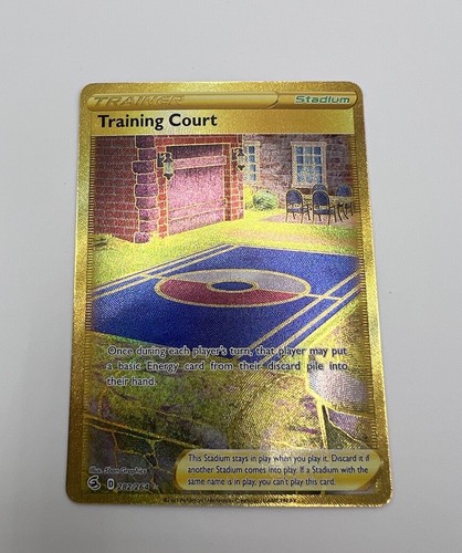 Pokémon - Training Court - Fusion Strike - 282/264 - Secret Rare - Full ...