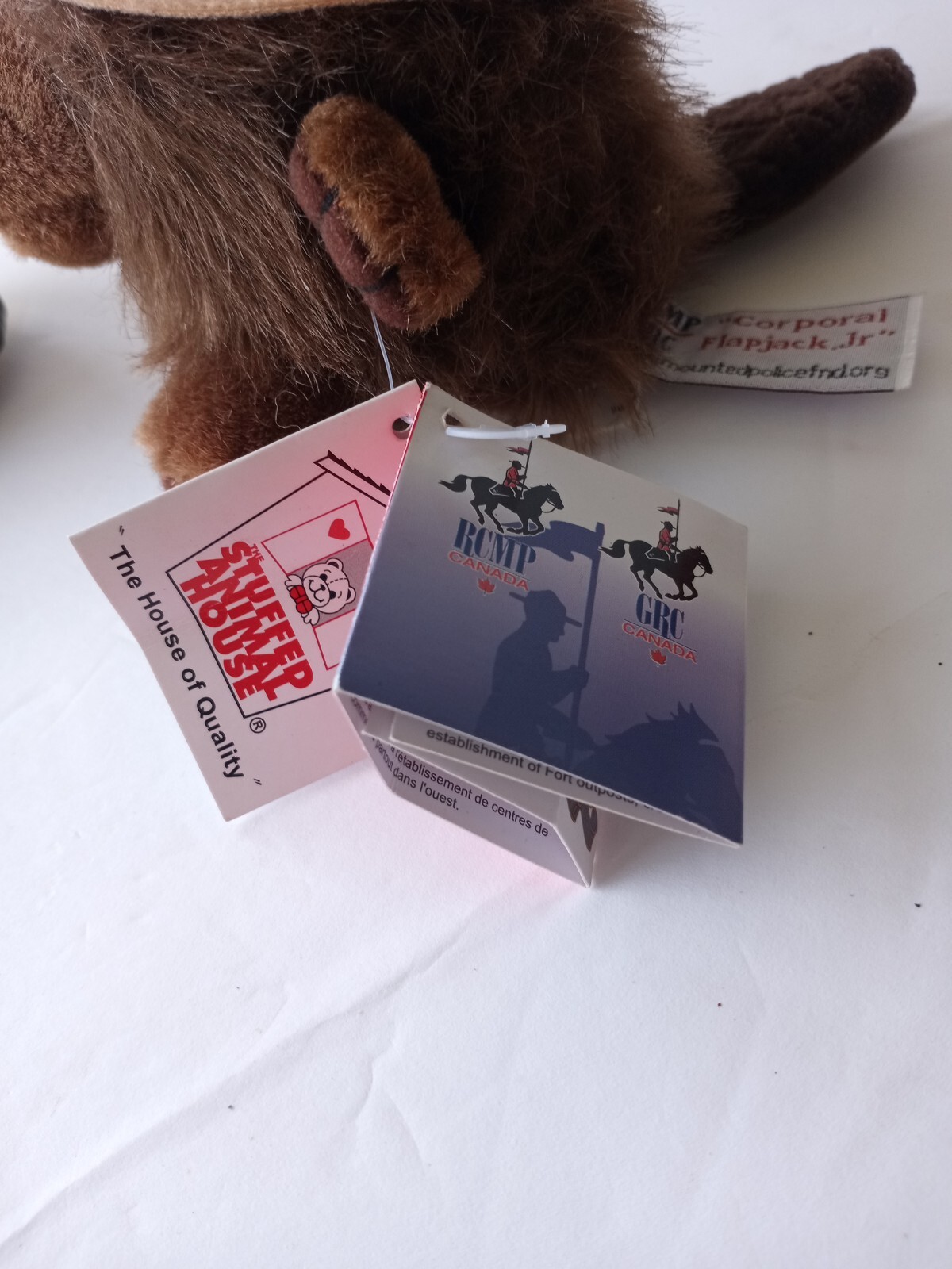 Beaver+Stuffed+Animal+Corporal+Flap+Jack+Jr+House+Canada+Police+RCMP ...