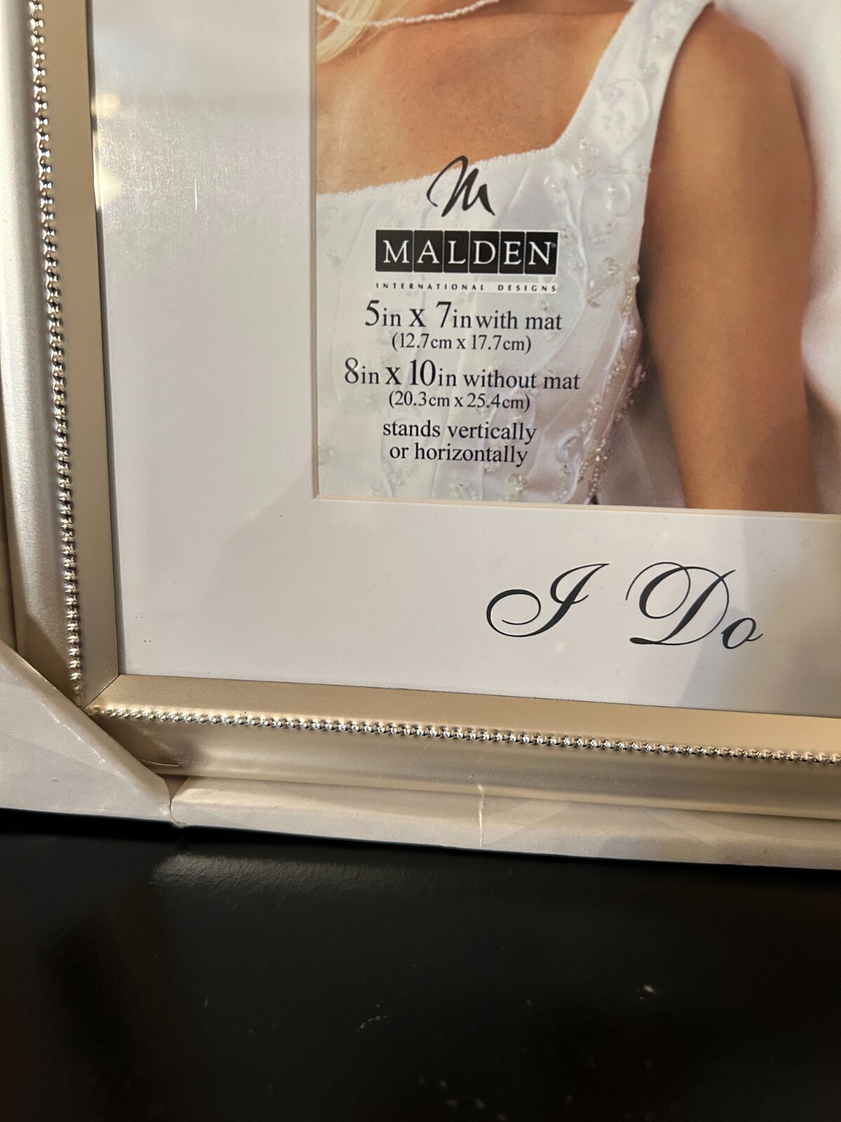 NEW Malden International Design Picture Frame, Silver, 8x10/5x7", Horiz ...