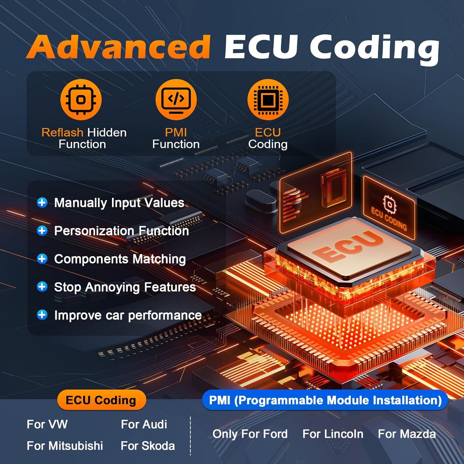 XTOOL IP900S Topology MAP ECU Coding Scanner Auto Diagnostic Tool 41 ...