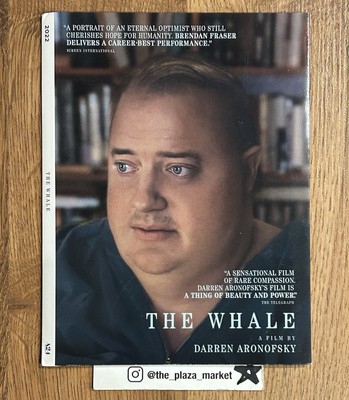 The Whale FYC DVD 2022 Brendan Fraser Sadie Sink Hong Chau Darren ...