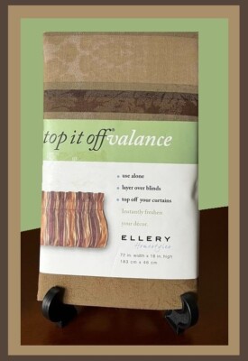 ️(New) Ellery Homestyles Pouf Valance (Louise Design) | eBay