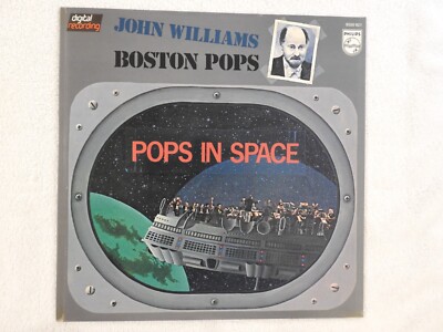 John Williams Boston Pops "Pops in Space" Pristine NEVER PLAYED Vinyl ...