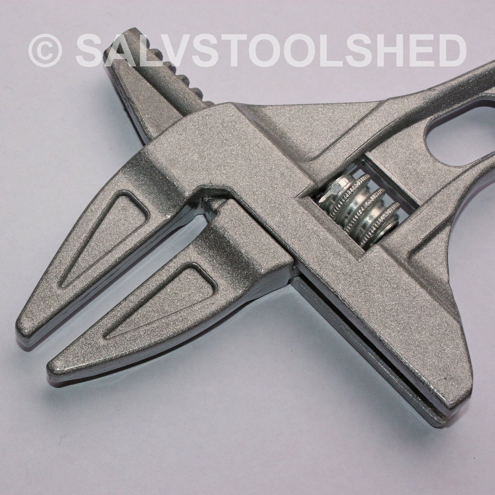 2x Adjustable Sanitary Shifting Spanner Wrenches Shifter Wrench 6-68mm ...